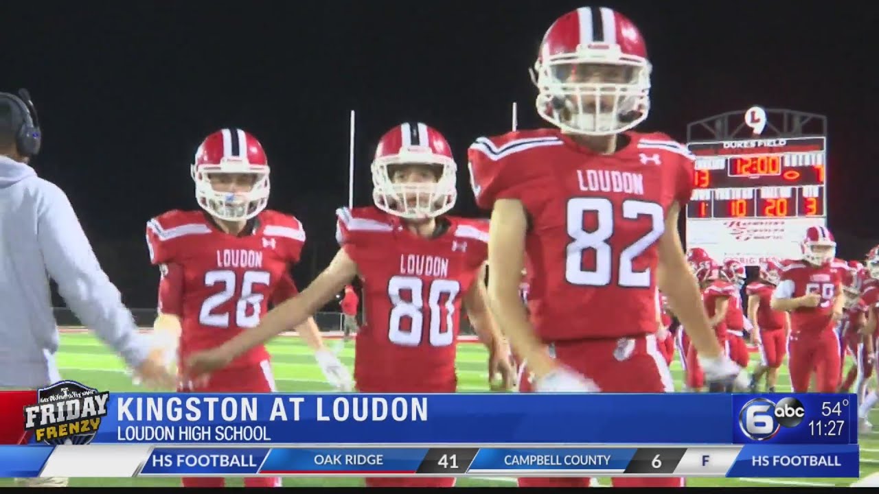 Loudon tops Kingston to close regular season - YouTube