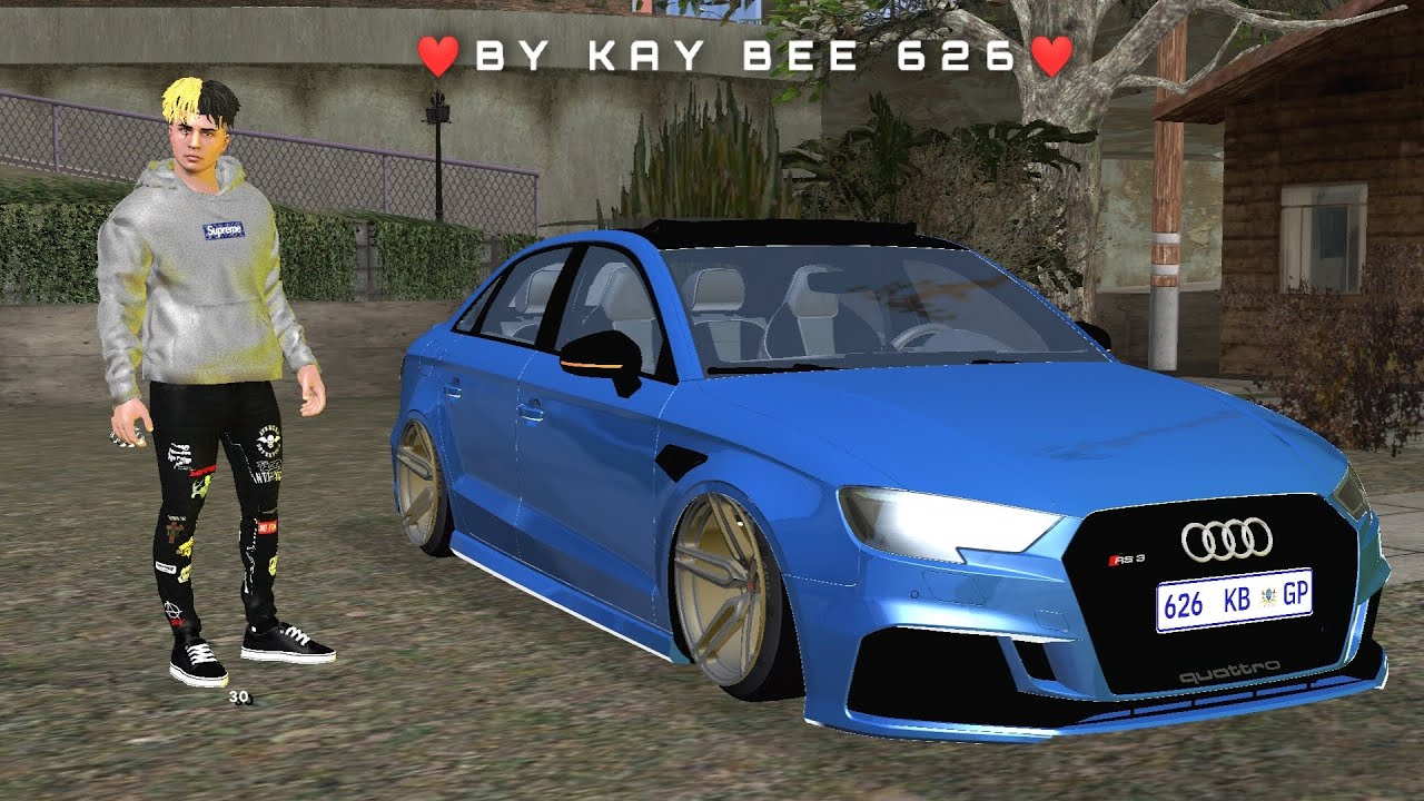 GTASA - AUDI RS3 Stance - SA Kasi Style Mods - YouTube