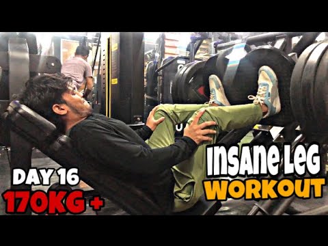 Insane Leg Day Workout | | Insane Workout | | 90 day challenge | | Day ...