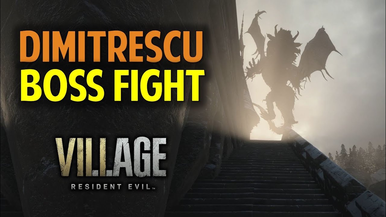 Lady Dimitrescu Boss Fight | Resident Evil 8 Village (Guide) - YouTube