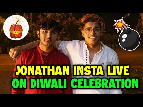 Jonathan insta live Celebration of Dipawali 🔥 Sutli Bomb 🇮🇳 - YouTube