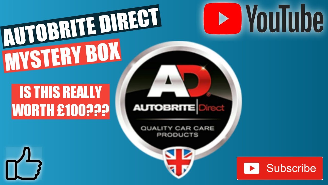 Autobrite Direct Mystery box Unboxing - YouTube