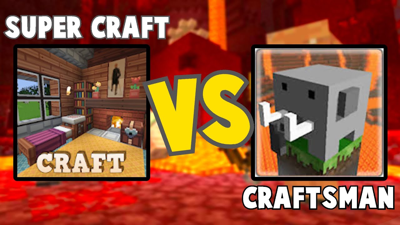 Super Crafting and Building 2020 VS Craftsman: Building Craft - YouTube