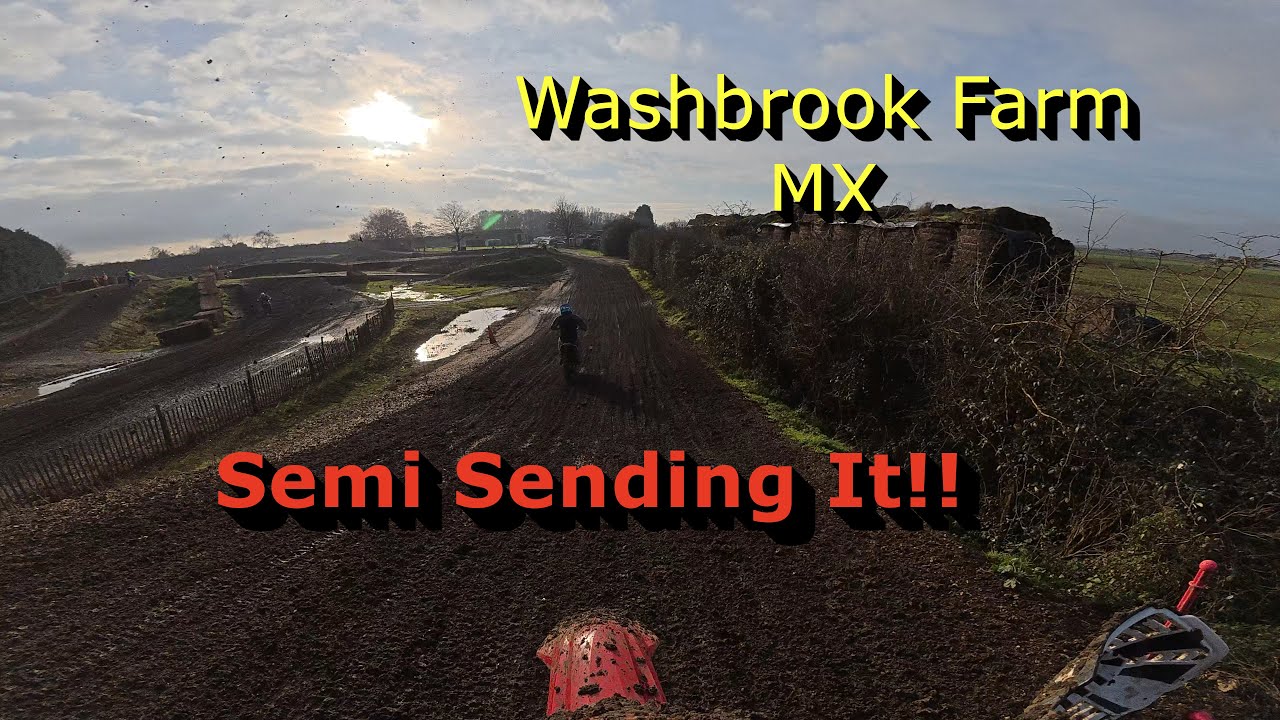 Washbrook Farm MX 30/11/24 CRF250RX Beginner Mx - YouTube