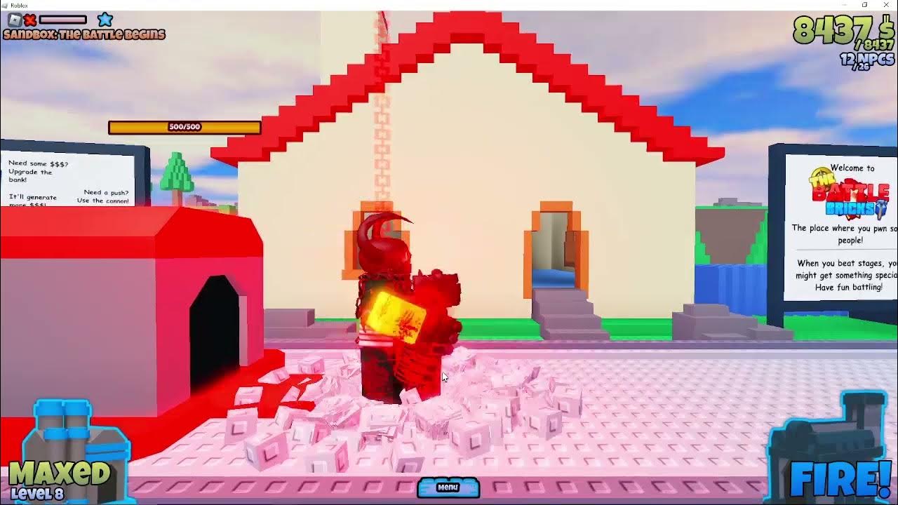 Deathbringer Gets Beaten Up by Ragesters [The Battle Bricks Sandbox] - YouTube