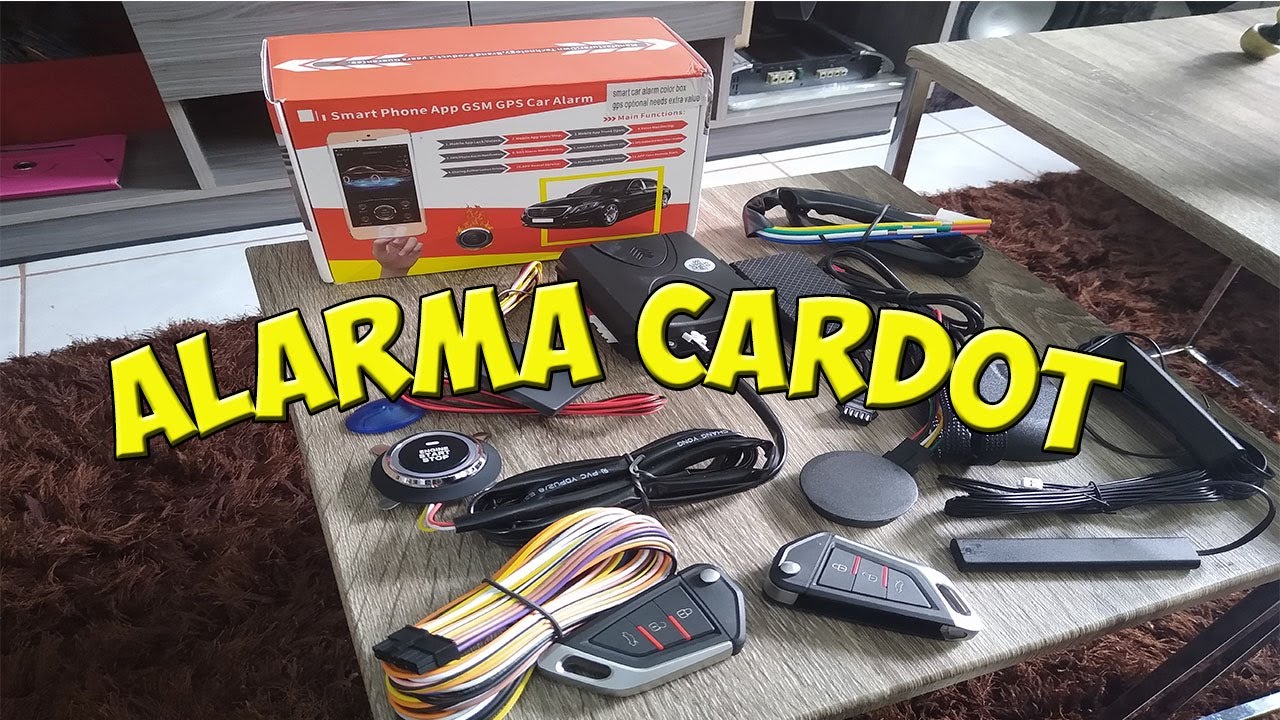 LA MEJOR ALARMA DE AUTO CARDOT/ BOTON DE ENCENDIDO START/STOP | ROLANSS ...