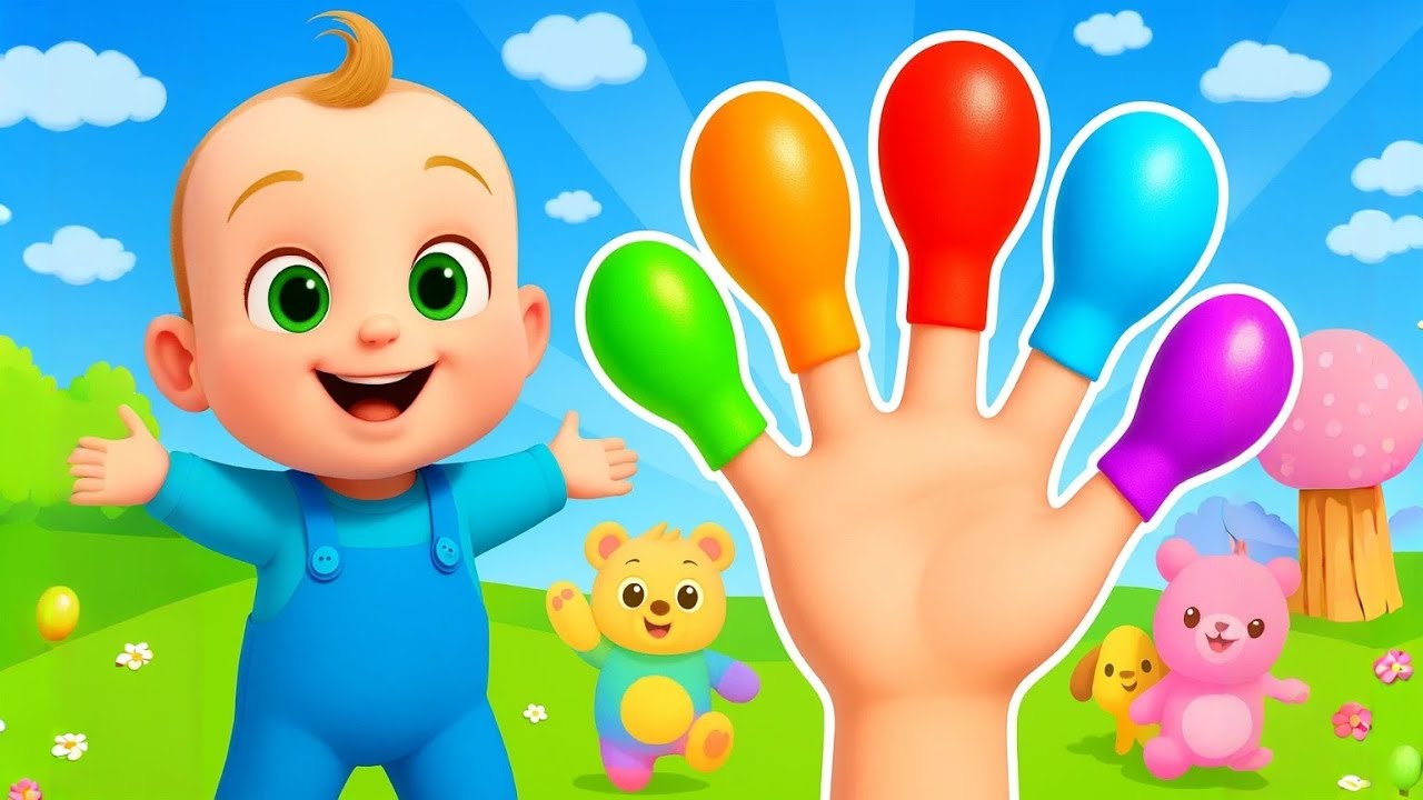 Finger Family Song | Lala Loops Nursery Rhymes & Kids Songs - YouTube