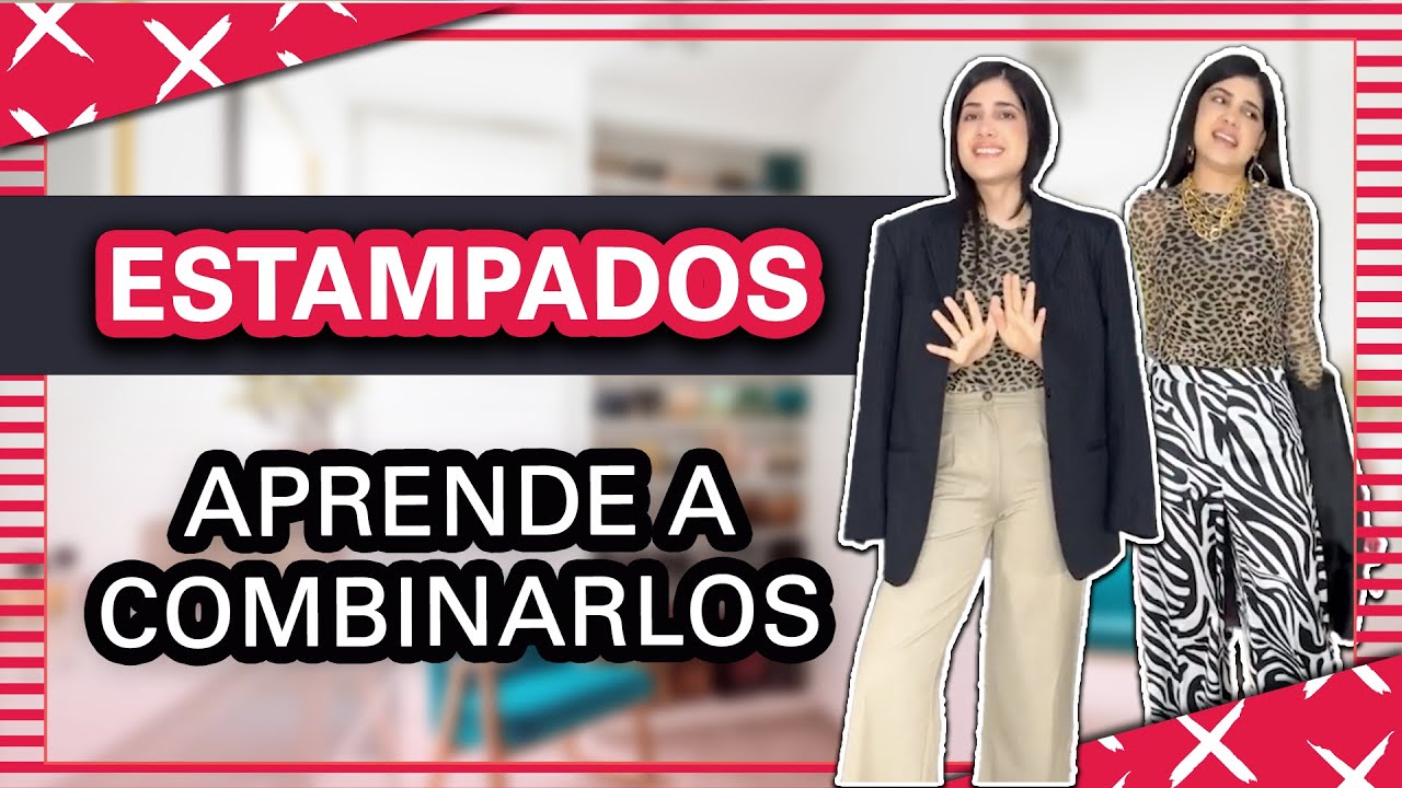 CÓMO COMBINAR ESTAMPADOS EN TUS OUTFITS - YouTube