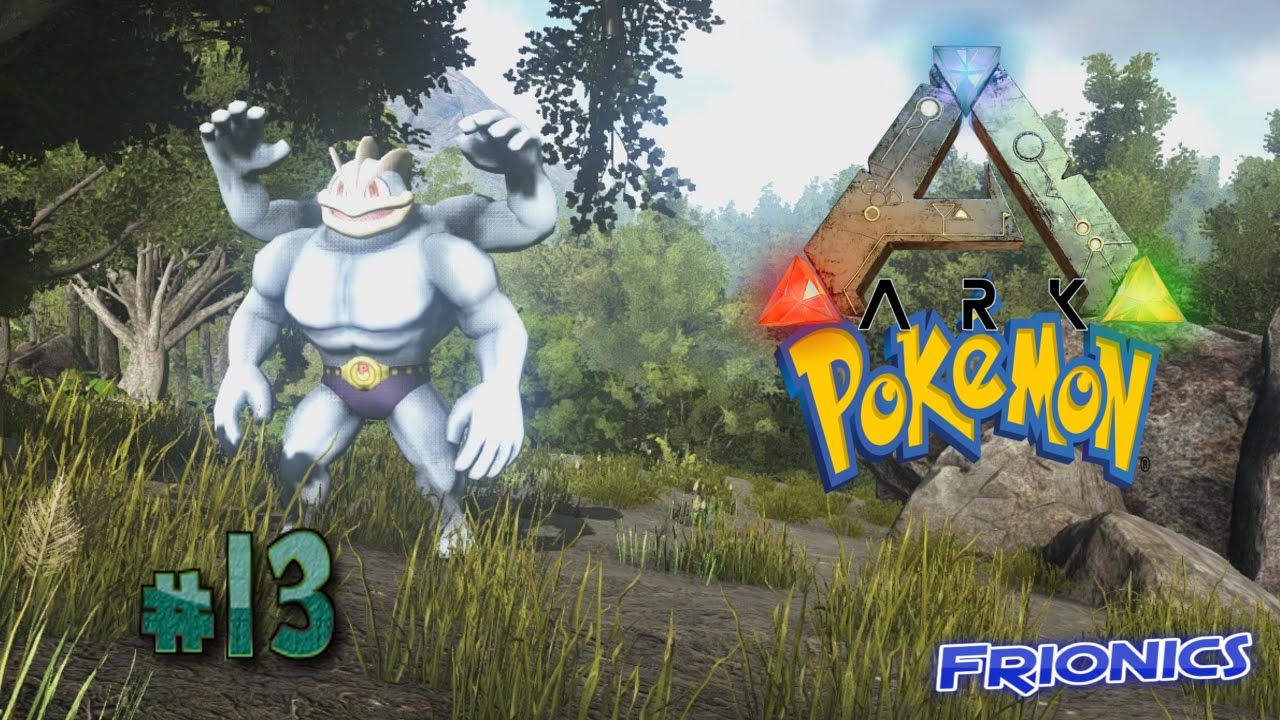 New Base! New Pokemon!| Ark Survival Evolved with Pokemon: #13 - YouTube