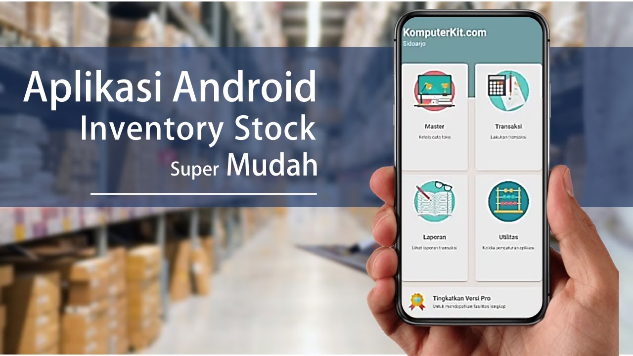 Aplikasi Inventory Stock - ANDROID Version - YouTube