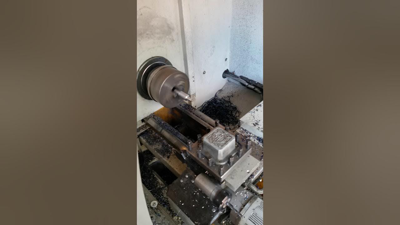 Linuxcnc turning - YouTube