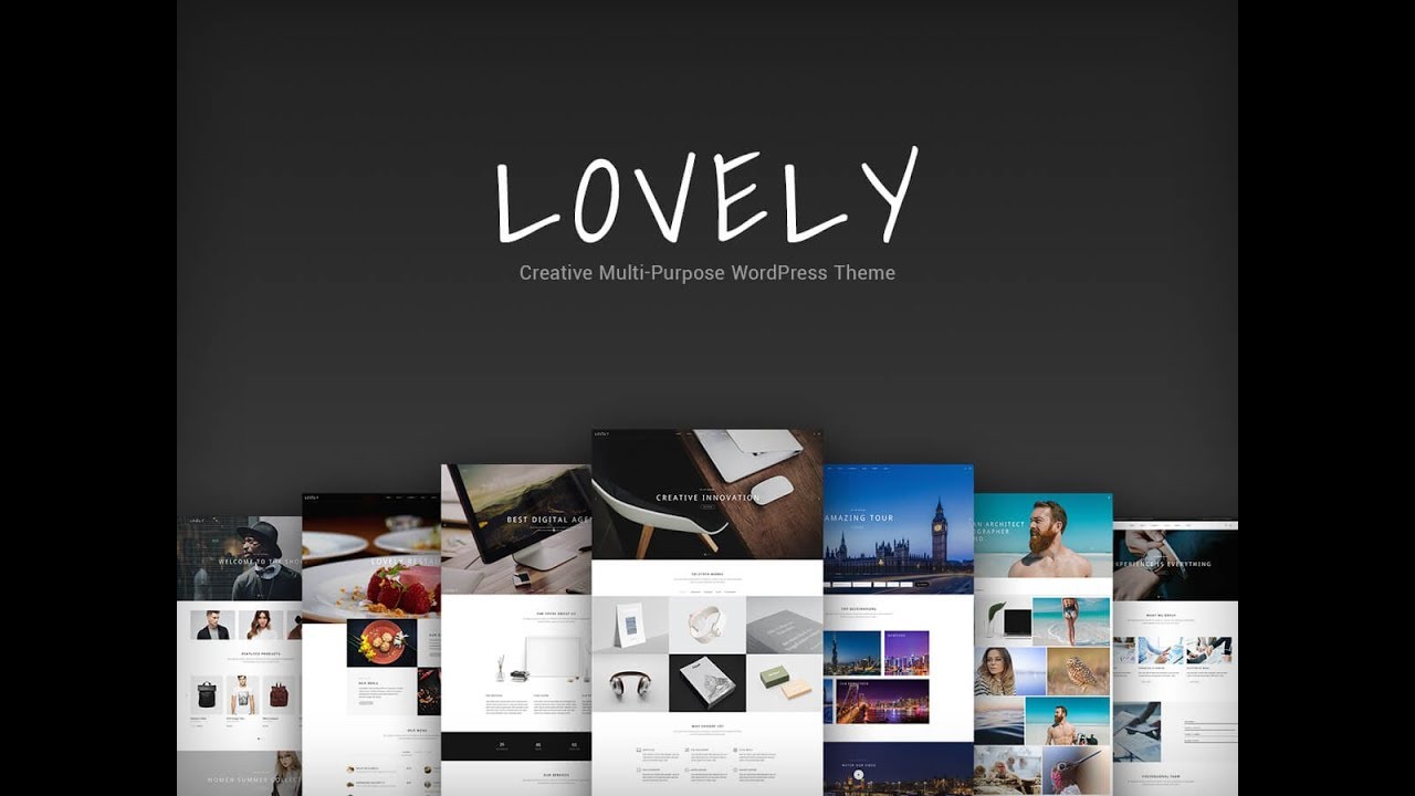 Create SplitScreen Website on Lovely Corporate WordPress Theme - YouTube