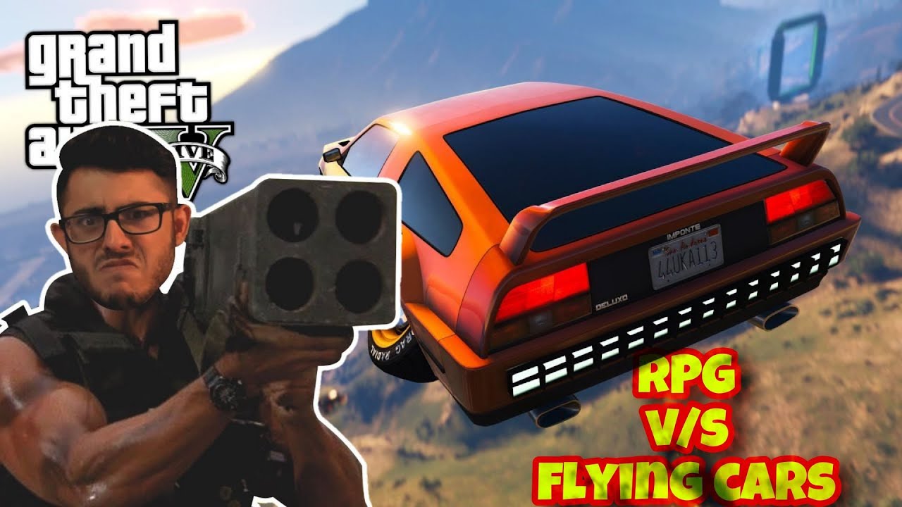RPG v/s Flying Cars | Carry's New GTA 5 Race Highlights | CarryMinati ...