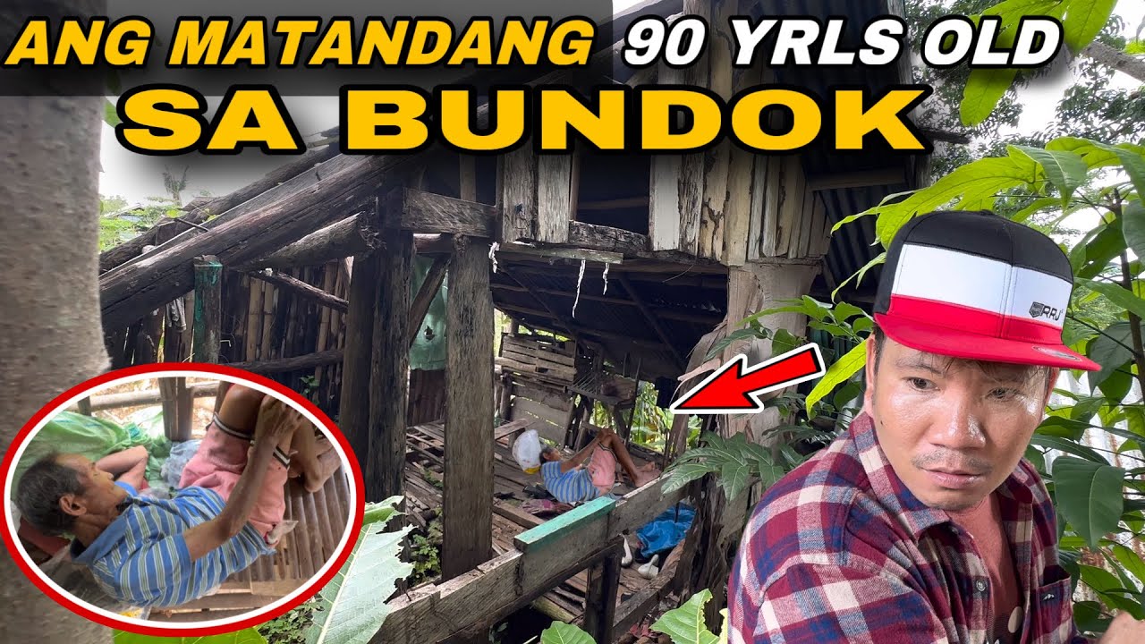 ANG MATANDANG NAMUMUHAY SA BUNDOK NA 90 YEARS OLD NA!MAY KAYAMAN DING ...