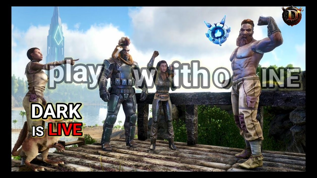ARK REVAMP Mobile😈MULTIPLAYER PLAY WITH FRIEND PVE episode 5 Live ...