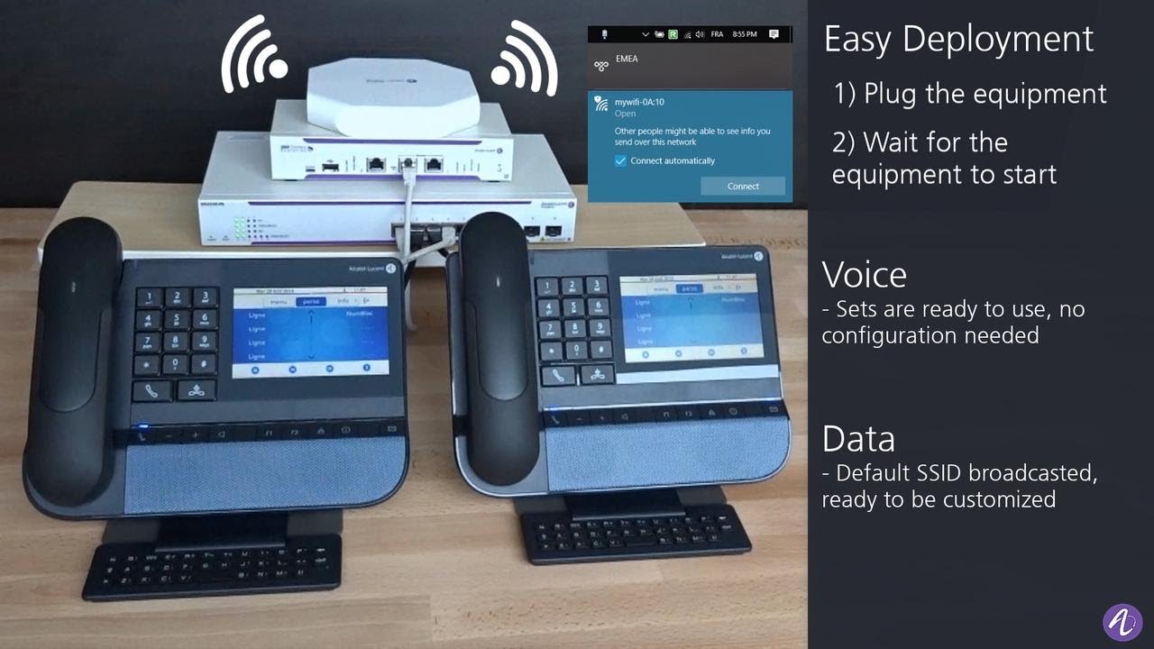 Easy set-up and deployment of the ALE Solution for SMB - YouTube