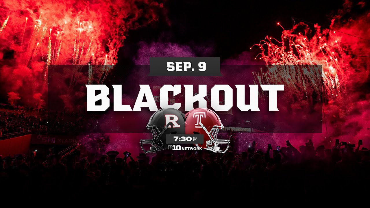 2023 Rutgers Football Blackout: Sept. 9 - YouTube