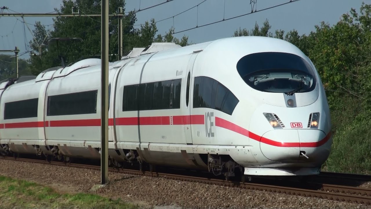 2011-09-23 [DB] Class 406 (ICE 3M), ICE 123 - YouTube
