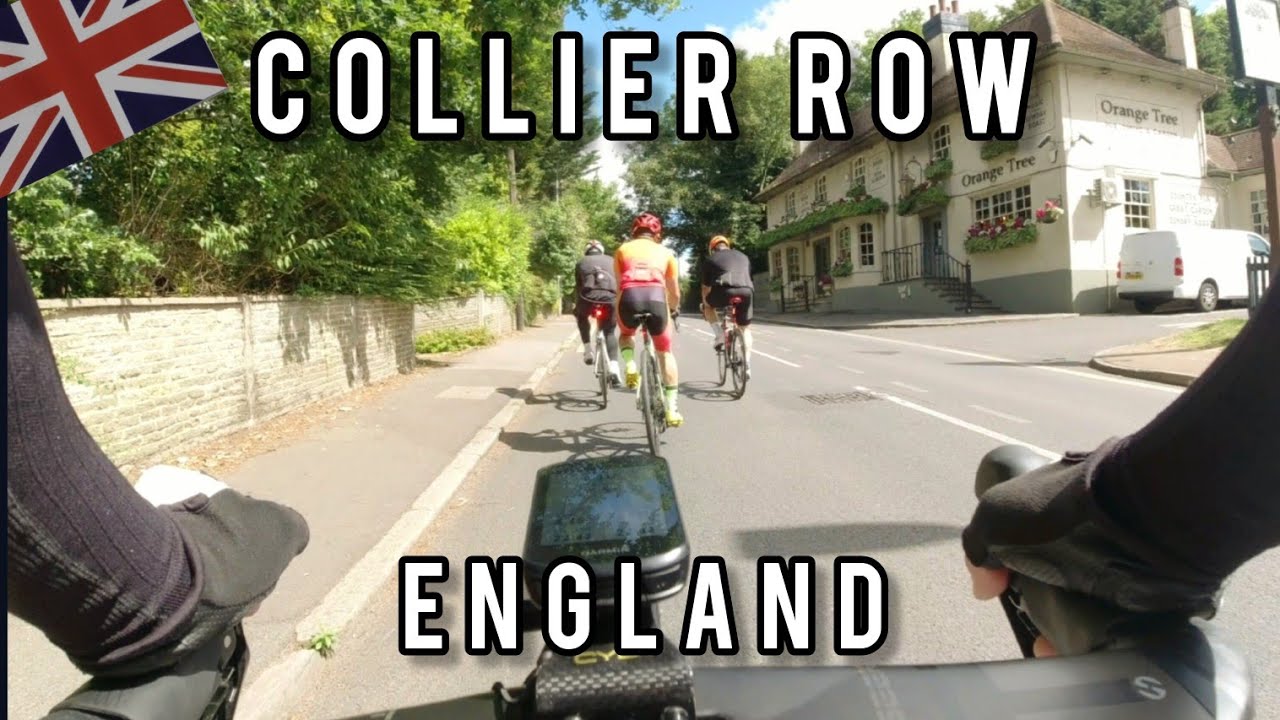 🏴󠁧󠁢󠁥󠁮󠁧󠁿 Uphill in Collier Row England| Romford to Collier Row Cycling ...