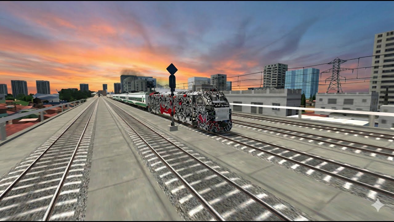 Drag Train Race | Story Mode | Indonesian Train Sim: Gameplay #3 - YouTube