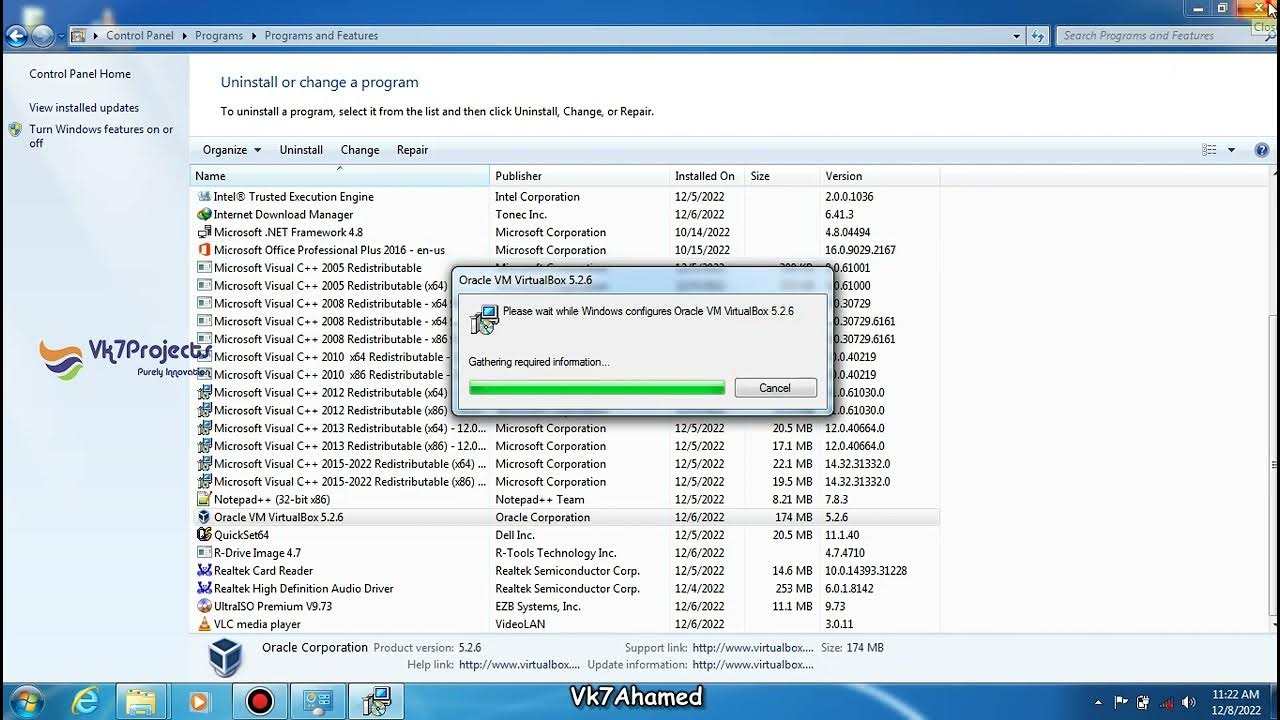 Uninstall Oracle Vm Virtual Box - YouTube