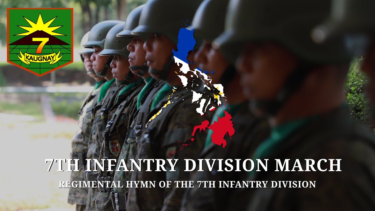 "7th Infantry Division March" || Regimental Hymn of the 7th Infantry ...