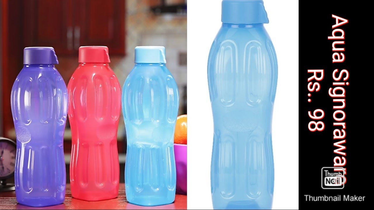 Aqua Signoraware Water Bottle 500ML - YouTube