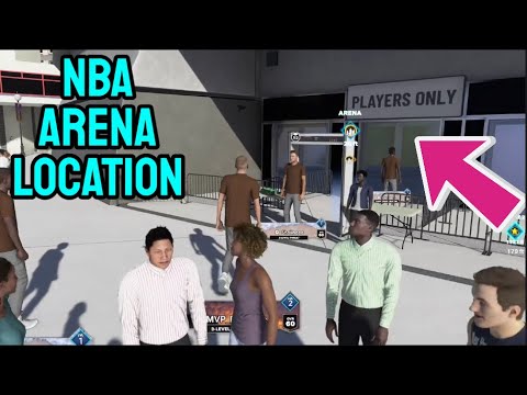 How to find NBA Arena in NBA 2k24 next gen - YouTube