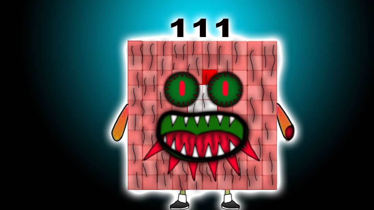 The Numberblocks 111 As Horror/Monster Version 😁😁😁 - YouTube
