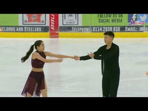 Annabel Mann / Jack Hammond Free Dance Advanced Novice #BritishFS23 ...