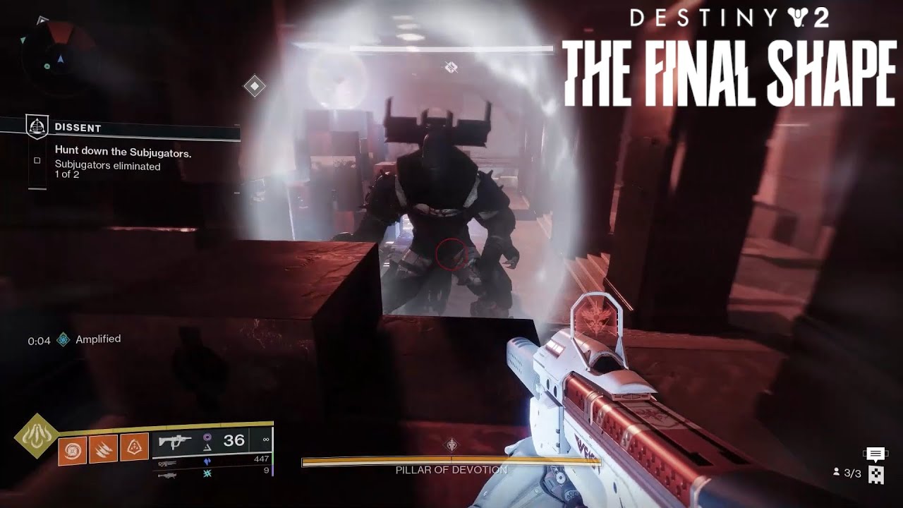Destiny 2: The Final Shape - Pillar Of Devotion Boss Fight 1080p - YouTube