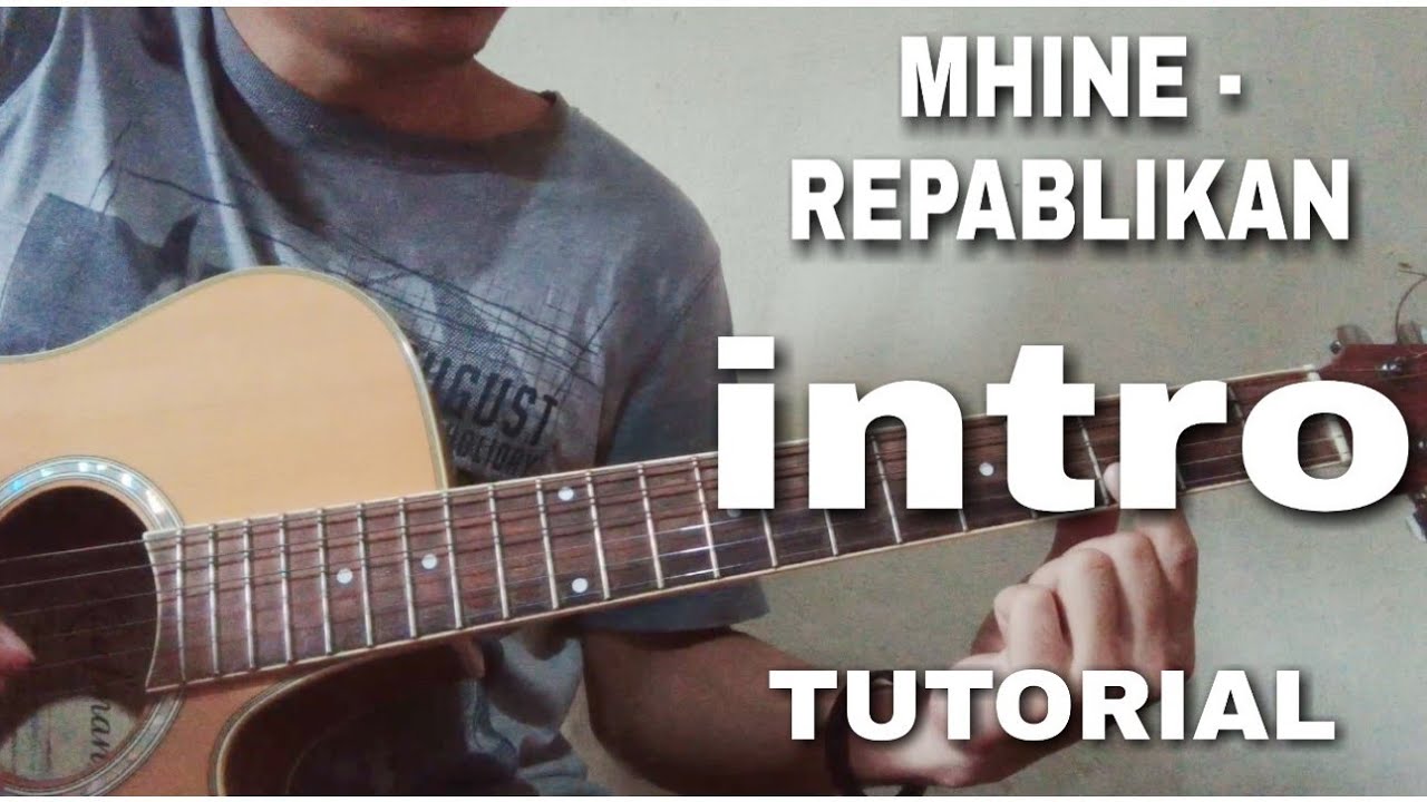 Mhine guitar intro tutorial - YouTube