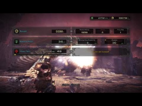 Monster Hunter World Investigation (Tempered Bazelguese, Tempered ...
