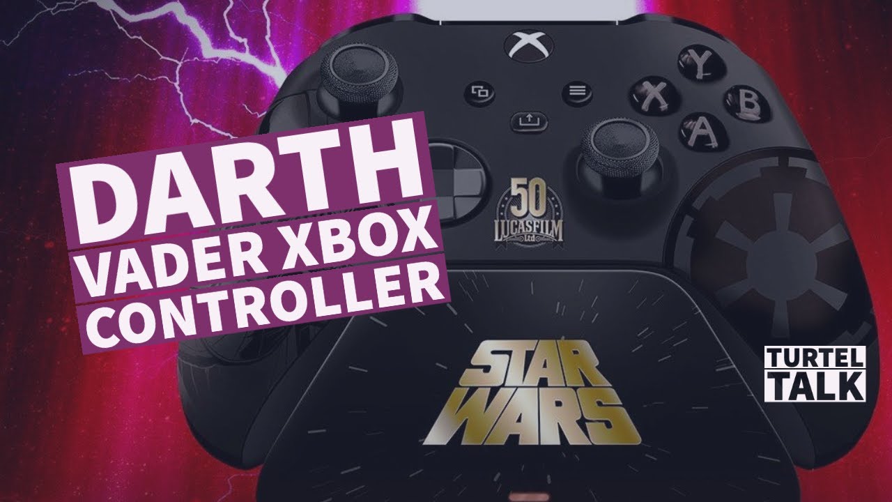 Darth Vader Razer Xbox Controller Revealed! - YouTube