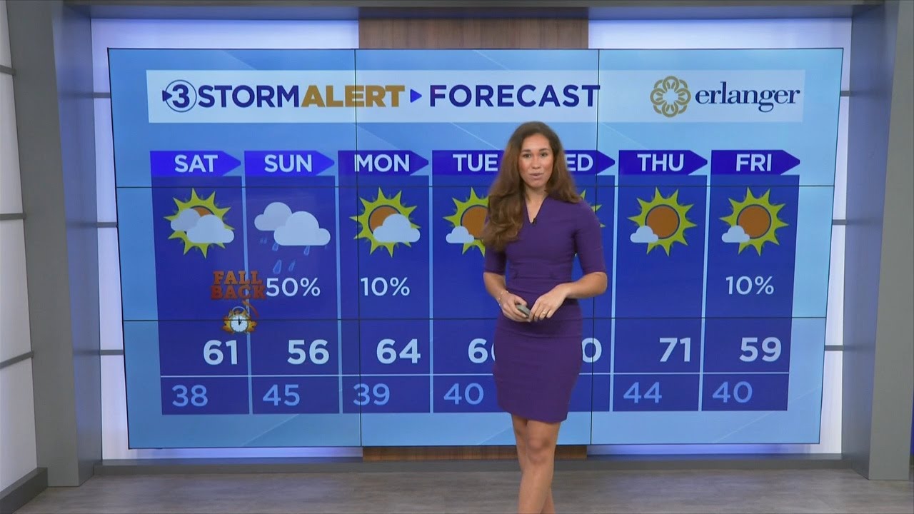 Hannah Skye's Saturday morning weather - YouTube