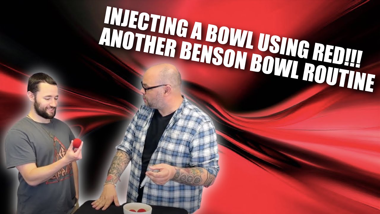 Red - Benson Bowl Routine by Edouard Boulanger | Injecting A Bowl - YouTube