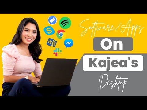 APPS ON KAJEA'S DESKTOP | Kajea Vlogs - YouTube