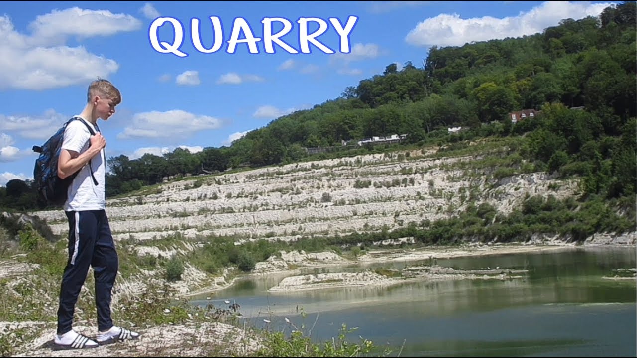 SWIMMING IN A QUARRY! - YouTube
