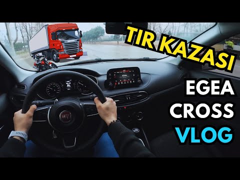 TIR KAZASI! | MAKAS ATAN DOLMUŞ | EGEA CROSS | PSA ARAÇLARININ KALİTESİ | @SpinPov BULUŞMASI | VLOG