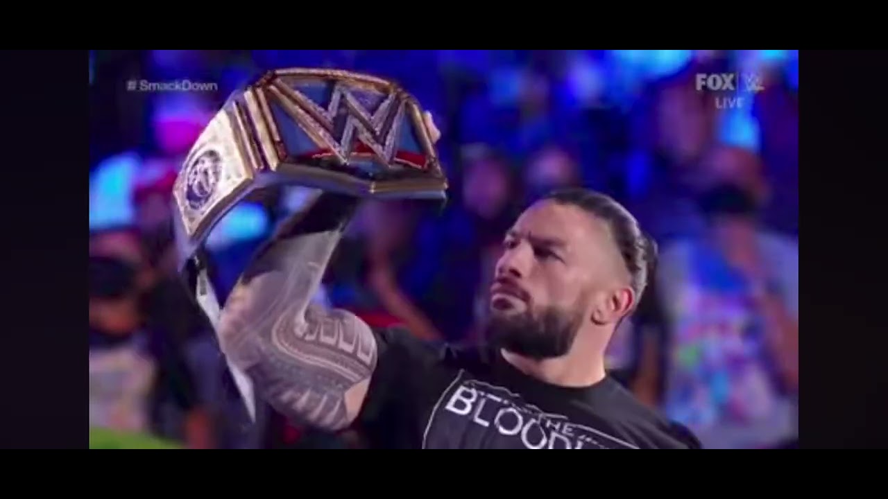 WWE Roman Reigns entrance part 24 - YouTube