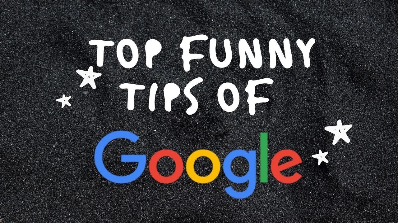 Top Funny Tricks of Google - YouTube