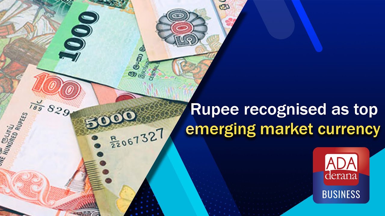 Rupee recognised as top emerging market currency - YouTube
