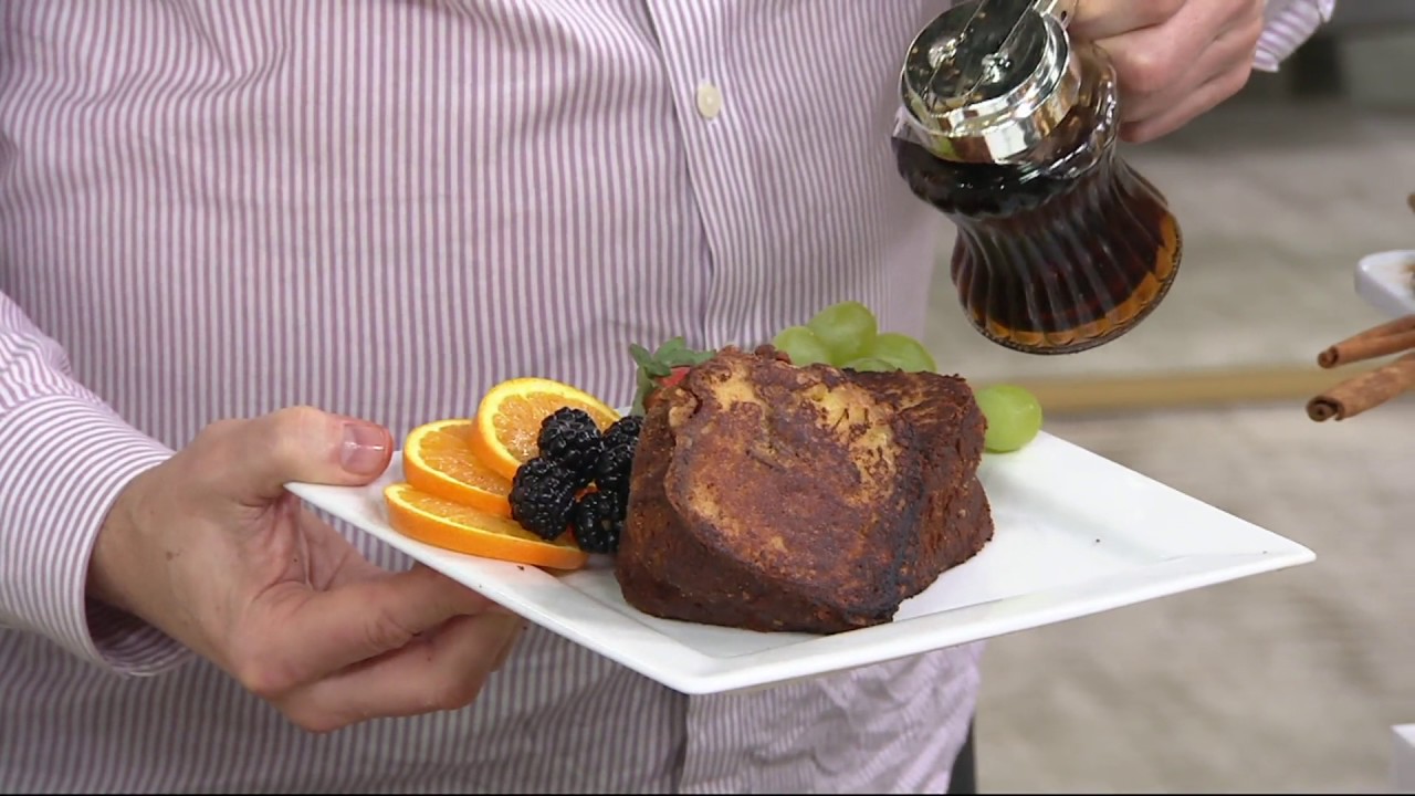 My Grandma's 3.1 lb. Cinnamon Walnut Coffee Cake on QVC - YouTube