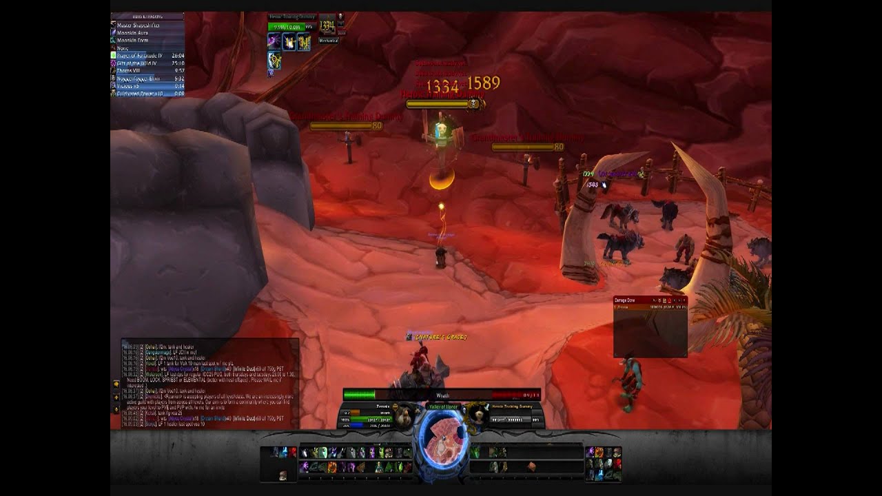 Boomkin Rotation 3.3 patch 8-9k DPS Self Buffed 4-set T10 - YouTube