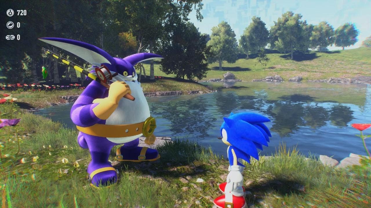 SONIC FRONTIERS - All Catches at a Fishing Spot - YouTube