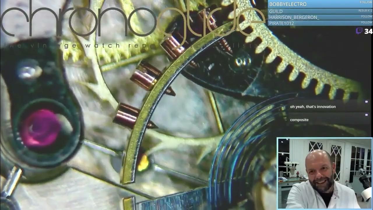 The amazing chronometer escapement! part 1of2 - YouTube