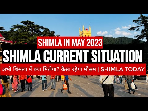Current situation in Shimla | Shimla in may | weather | Shimla today ...