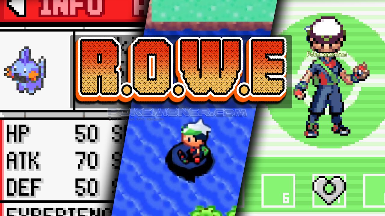 Pokemon R.O.W.E - It's actually an Open-World Emerald Project, you can ...