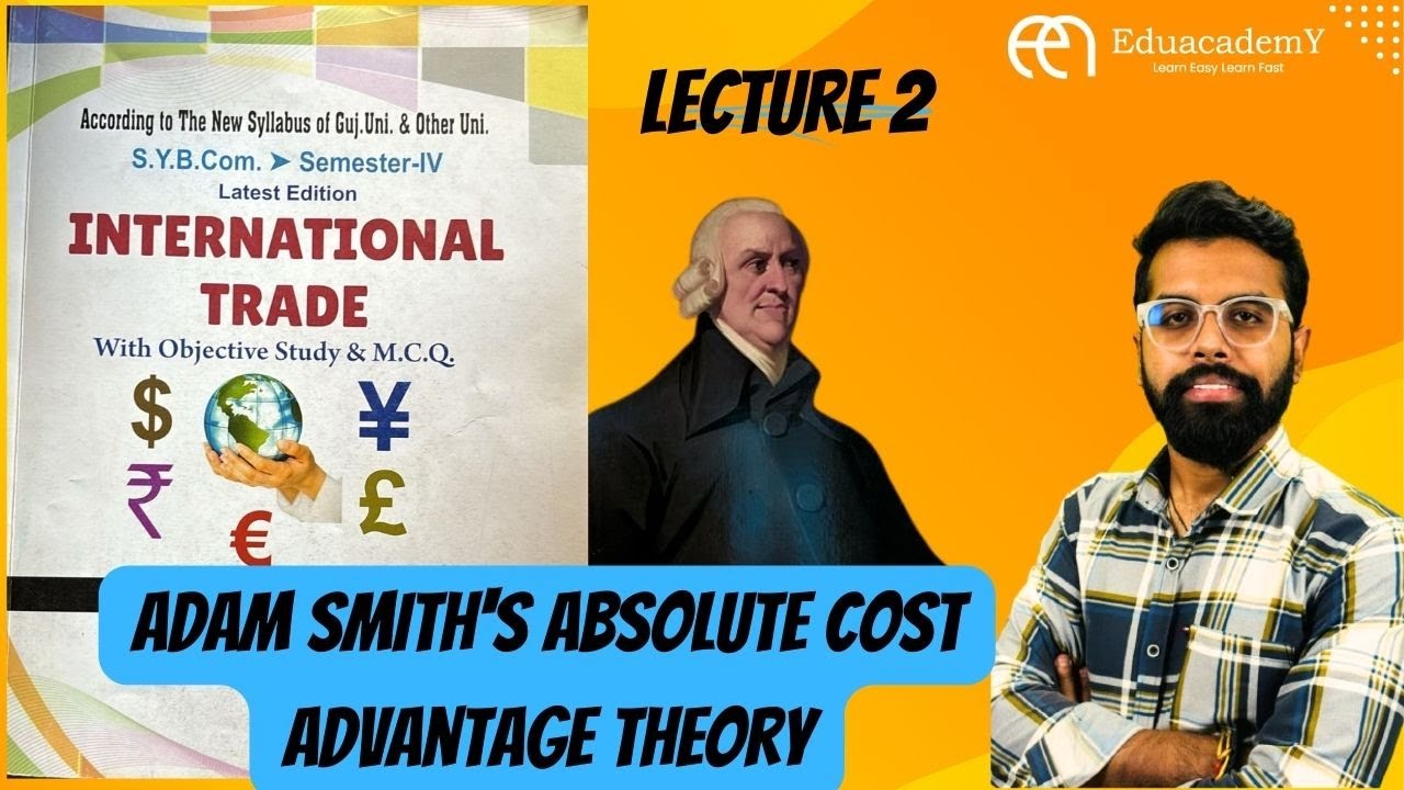 Absolute Advantage Theory | Adam Smith Theory | International Trade ...
