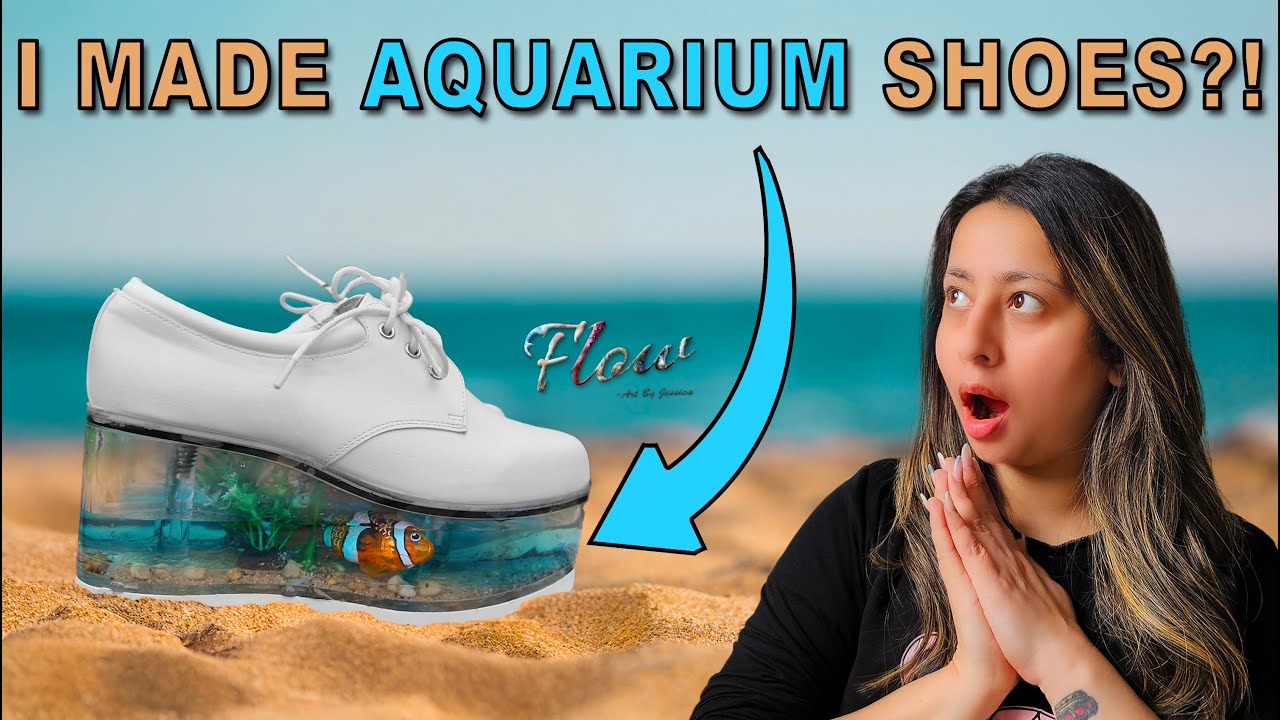 Epoxy Resin Shoes - YouTube